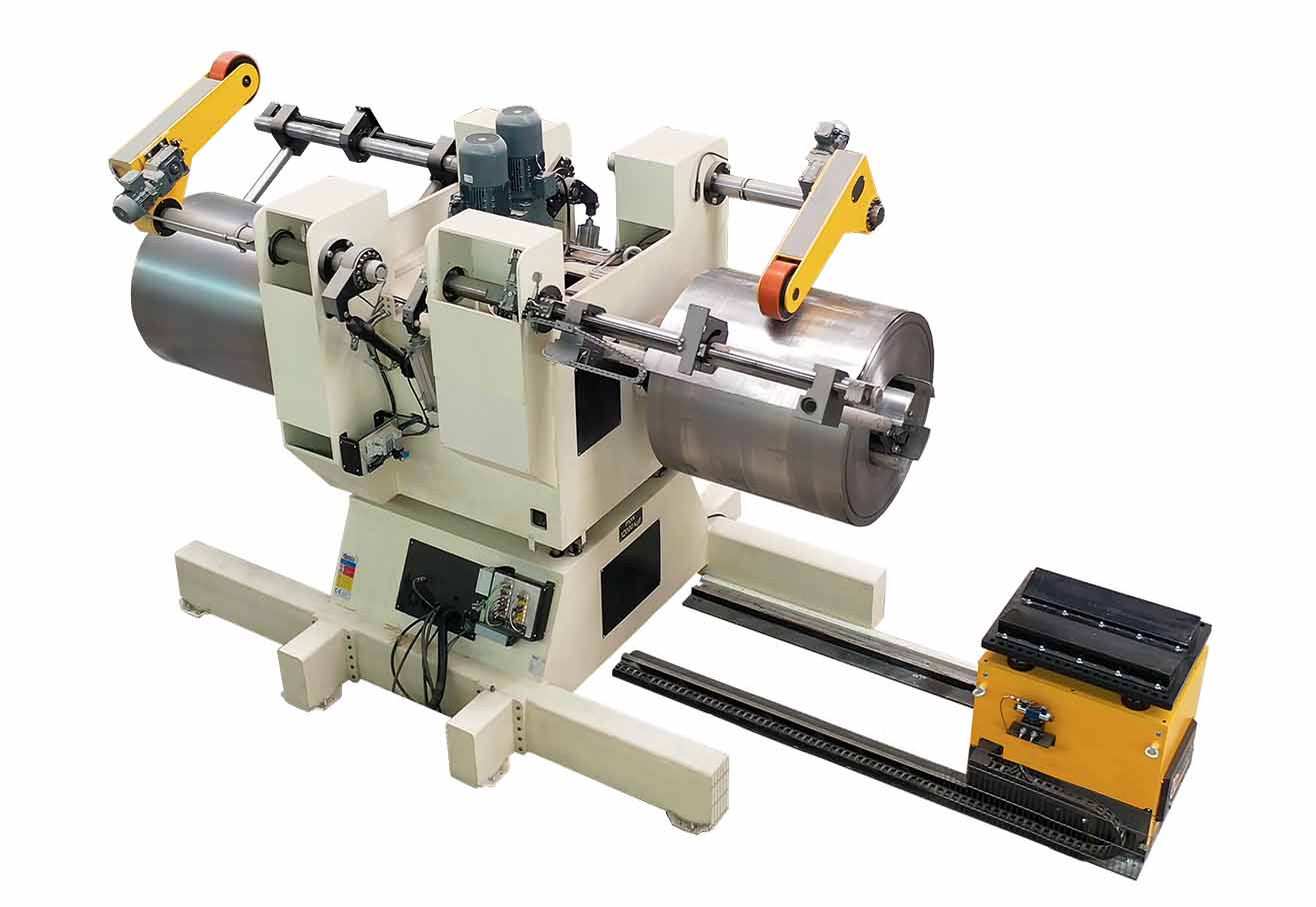 Çift Tamburlu Rulo Açıcı-en – Coiltech | Pres Besleme Sistemleri